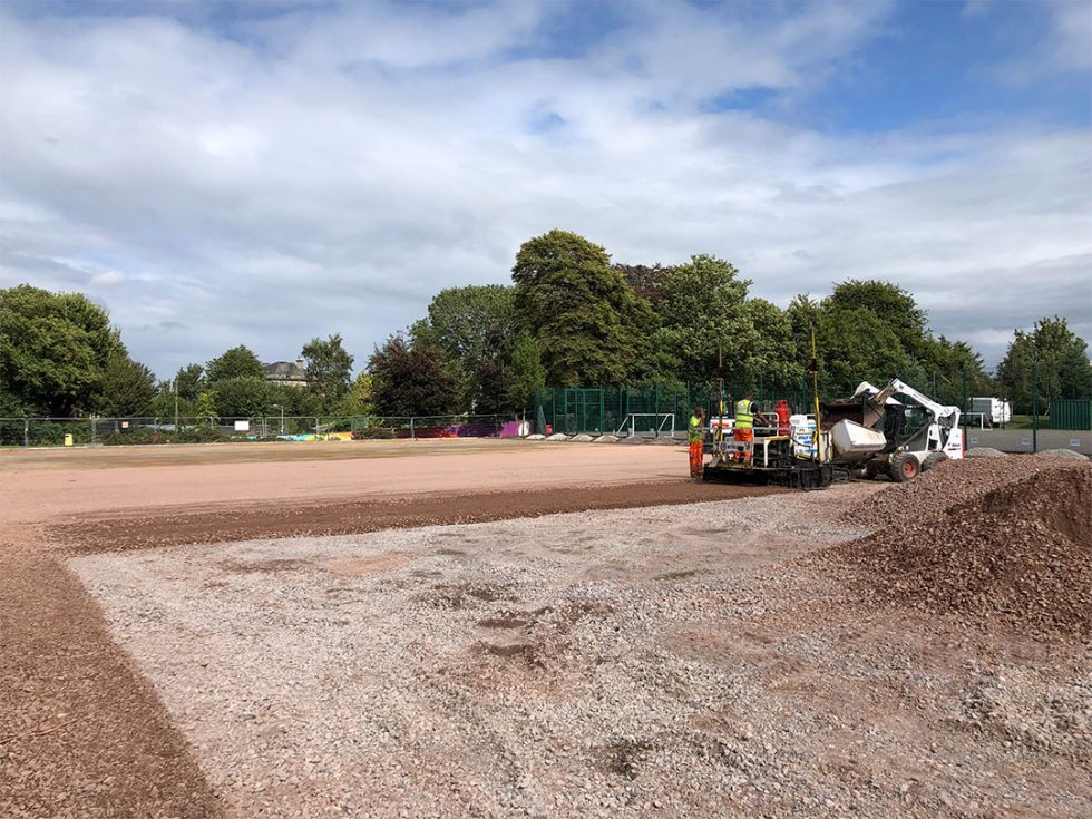 Dual Purpose 3G Sports Pitch - MAC Groundworks